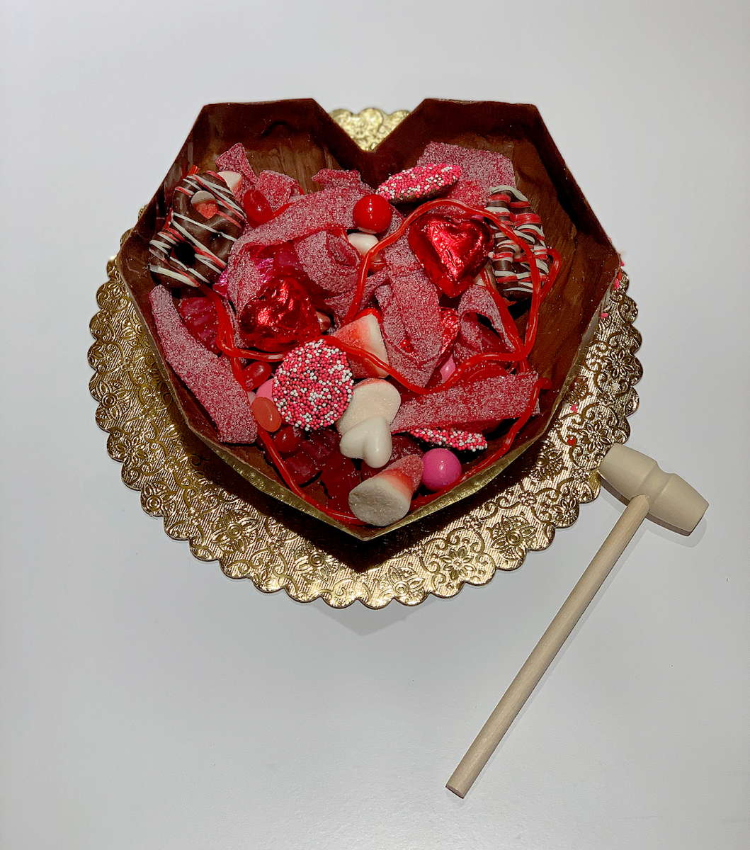 Large Smash Heart filled w/ Valentine Delights – Sweet Expressions