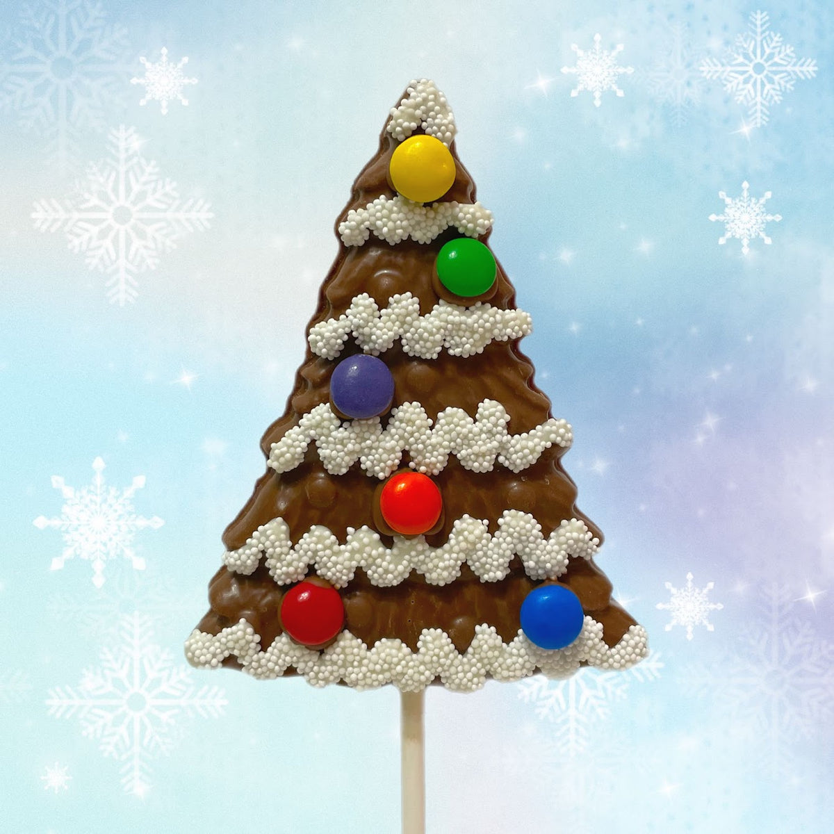 Large Christmas Tree Chocolate Lollipop – Sweet Expressions