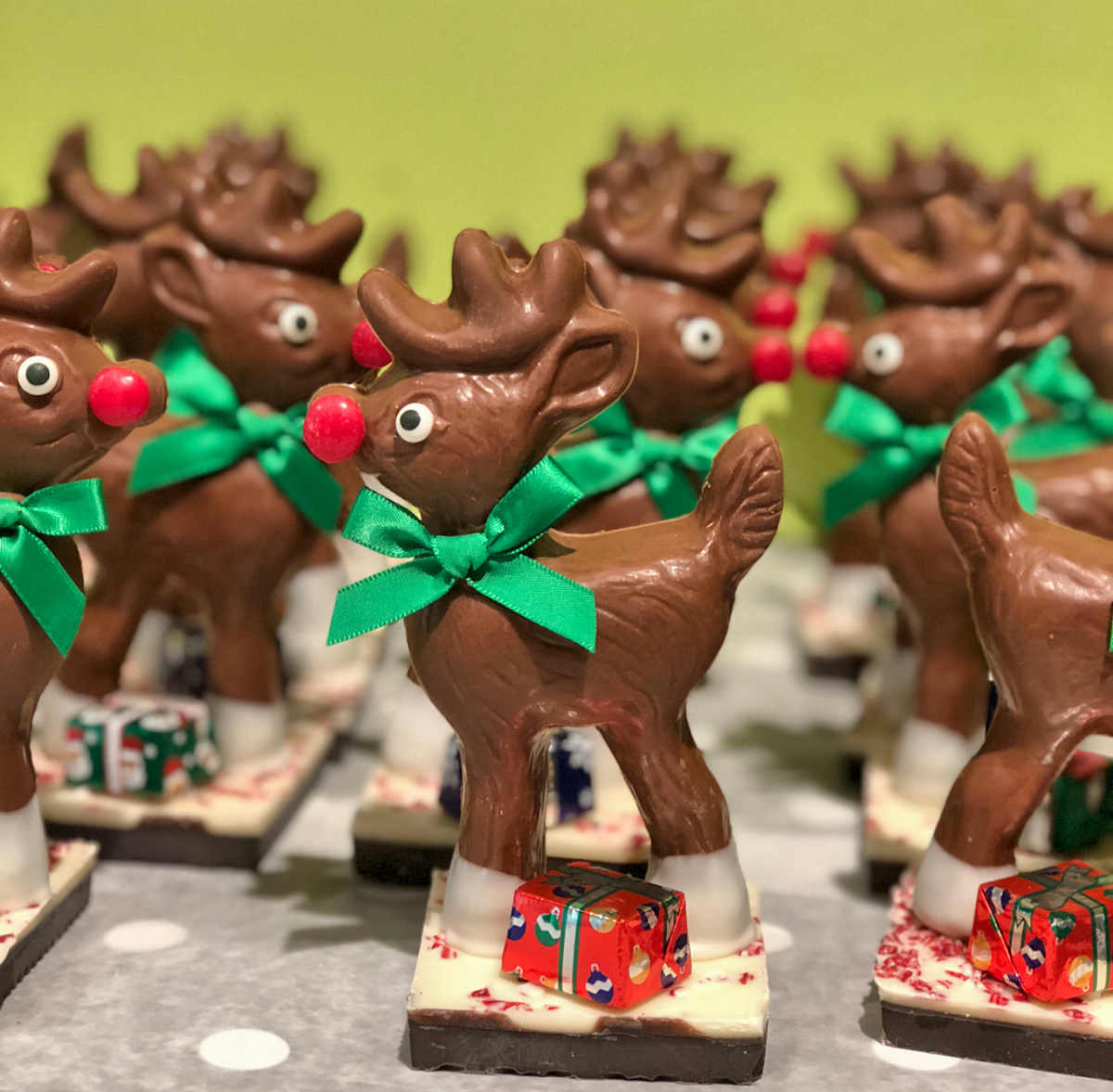 Rudolph the Red Nose Chocolate Reindeer – Sweet Expressions