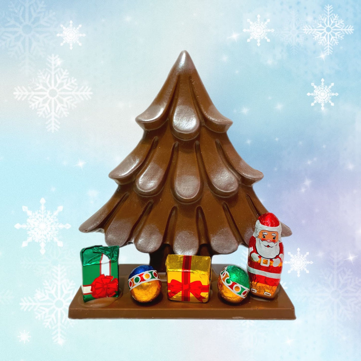 Snowy Tree Chocolate Statue – Sweet Expressions