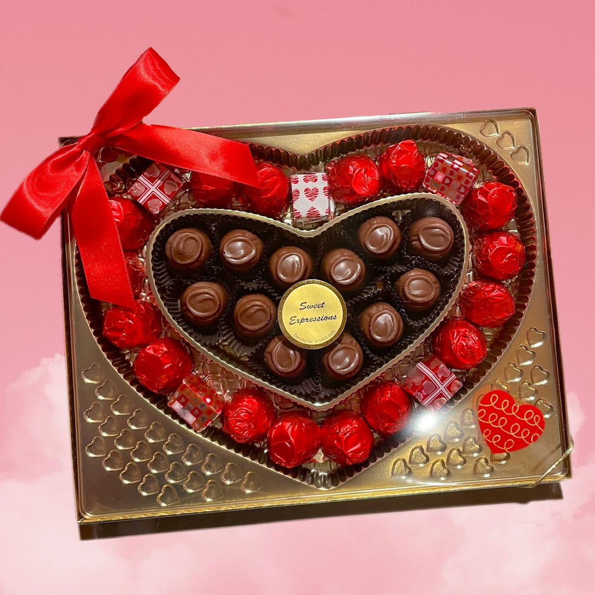 Chocolate Cherry Cordial Heart Box – Sweet Expressions