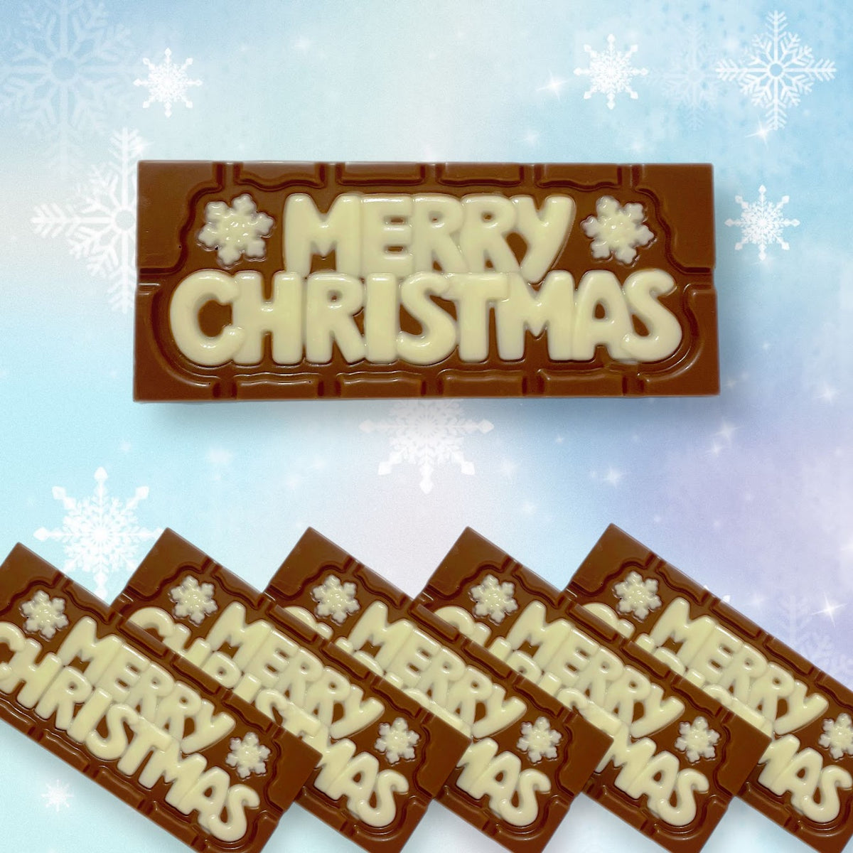 Merry Christmas Chocolate Bar – Sweet Expressions